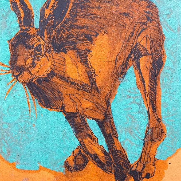 Animals of Paradise no 51 Painting by Pascale Simon | Saatchi Art