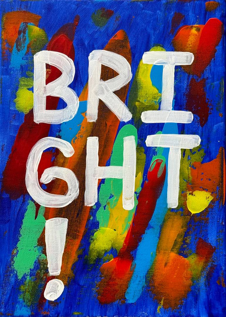 BRIGHT! Painting by Regina Spirina | Saatchi Art
