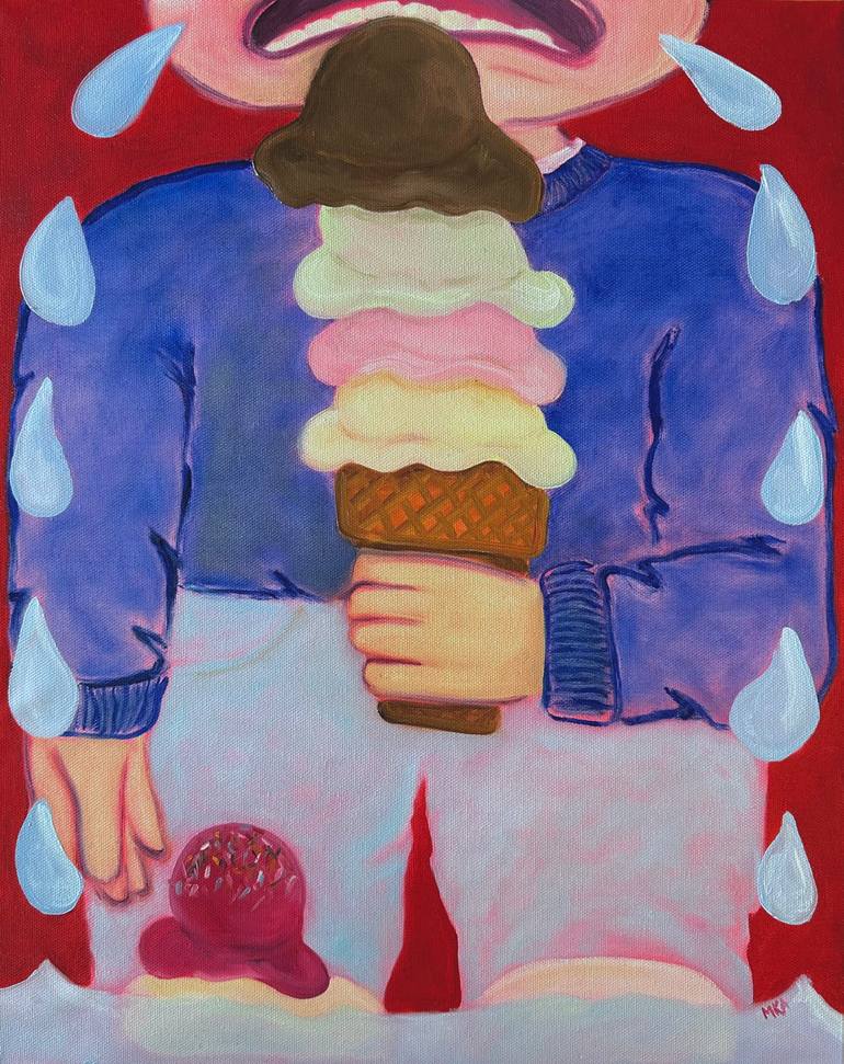 Rocky Road Painting by Marissa Apstein | Saatchi Art