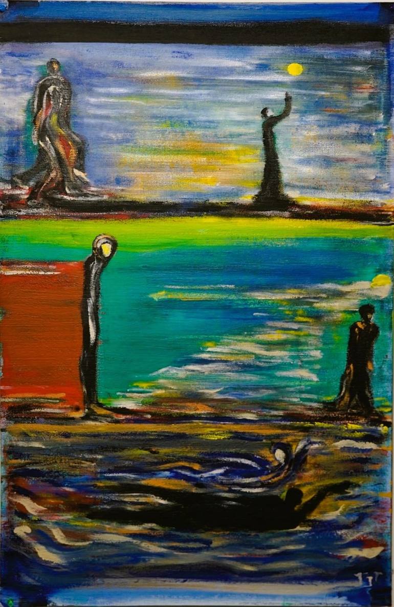 Sun is shinning Painting by Jengiz Musa | Saatchi Art