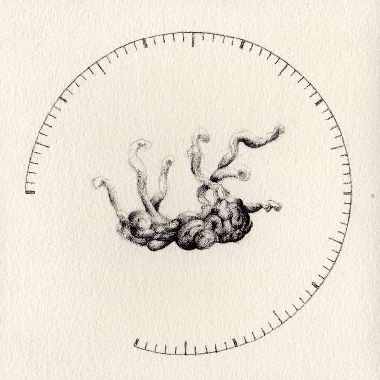 no time:limit Drawing by francesca ferreri | Saatchi Art