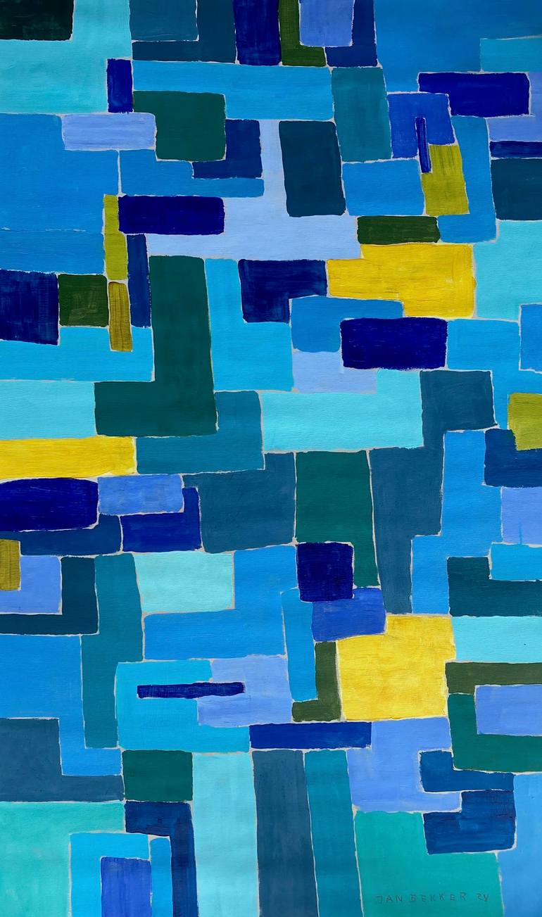 Colours 01 Painting by Jan Bekker | Saatchi Art