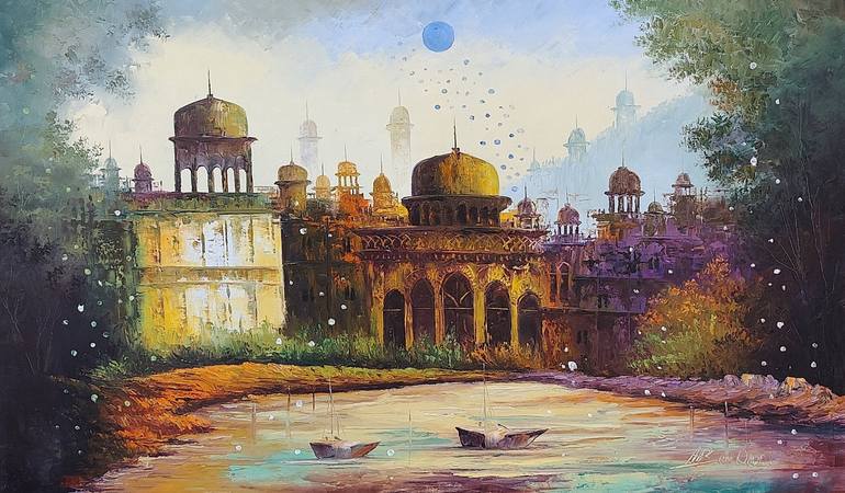 The Memories of The Past 01 Painting by Saya Arts | Saatchi Art