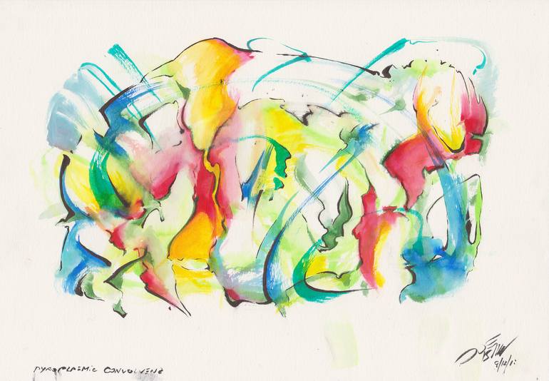 Pyroplasm Painting by Joe Brockerhoff | Saatchi Art