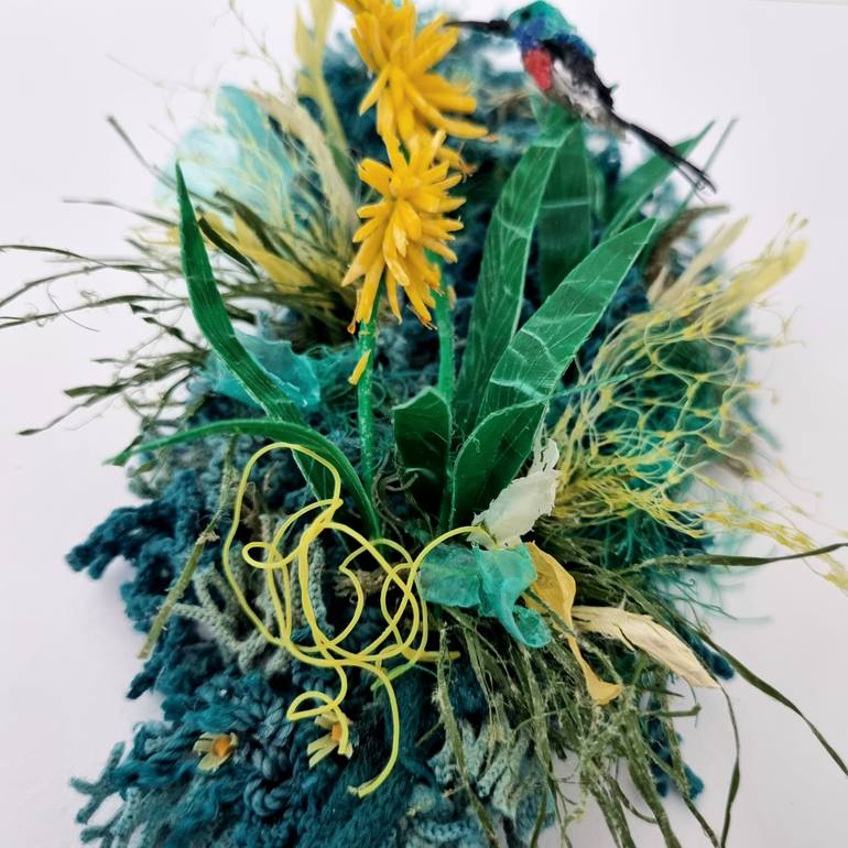 Yellow Melody Sculpture by Janet Ormond | Saatchi Art