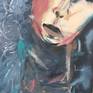 Desolation at Dusk: last call Painting by Emily Tracy | Saatchi Art