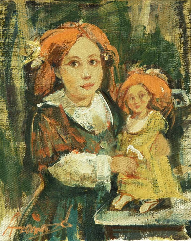 Favorite dall Painting by Aramazd Petrosyan | Saatchi Art