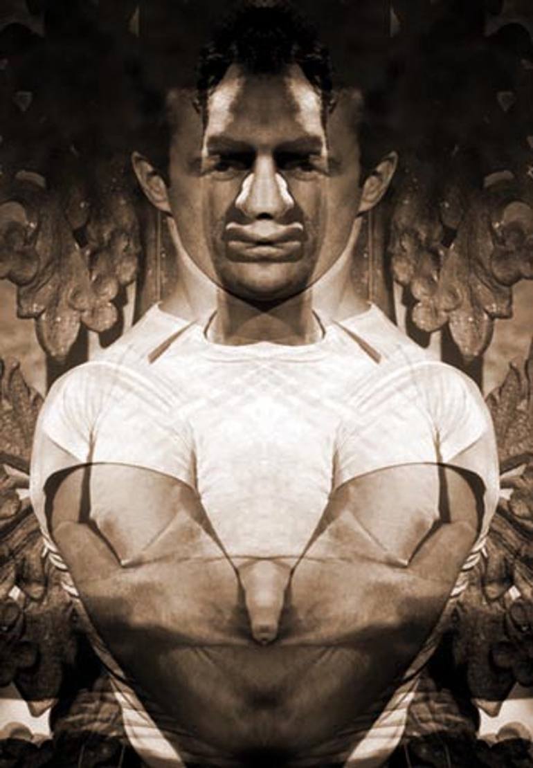 Hollywood Priapus Redux Collage by John Seven | Saatchi Art