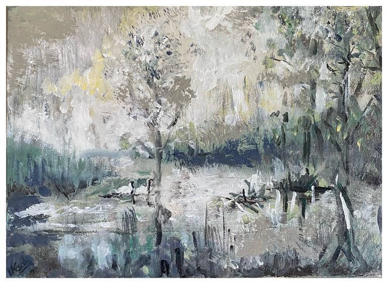 Lake V Painting by Jakub Kossakowski | Saatchi Art