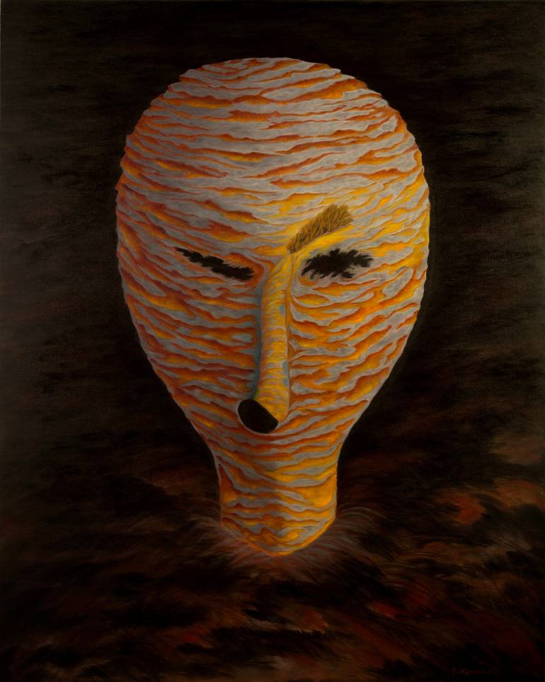 The Apparition Painting by Erez Neumark | Saatchi Art