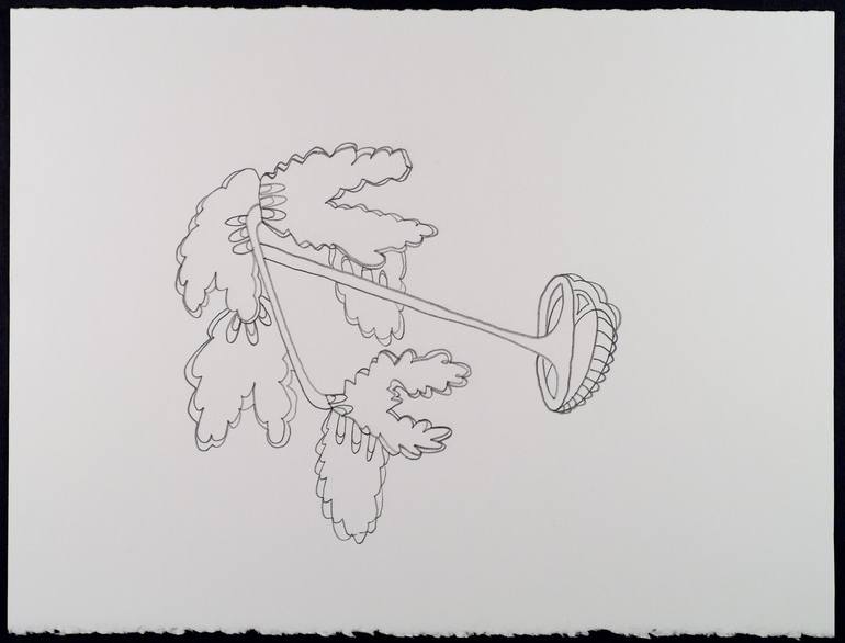 Space Tree Drawing by Suzanne Bybee | Saatchi Art