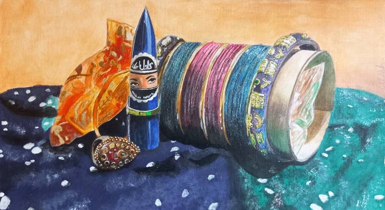 Fancy Shancy Painting by Faleha Hakim | Saatchi Art