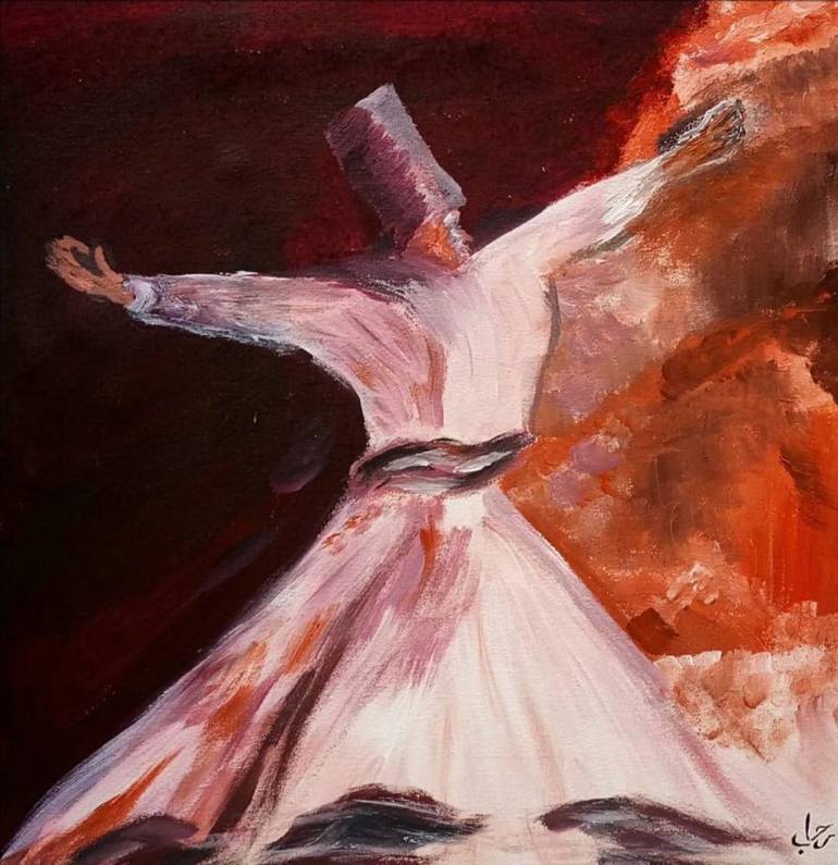 Sufi Painting by Reyhab Umer | Saatchi Art