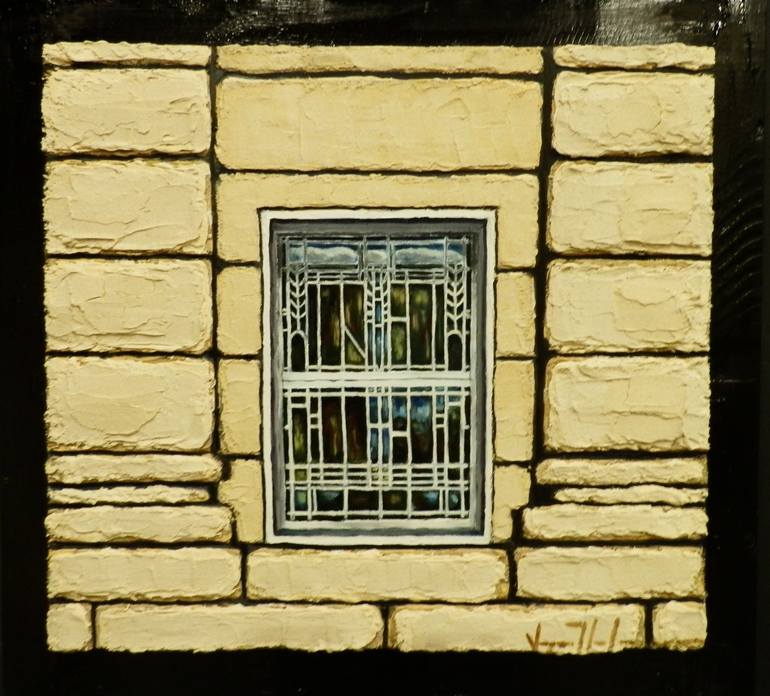 Look Beyond The Facade Painting by Virginia T Coleman | Saatchi Art