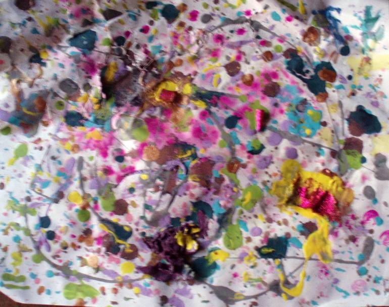 Paperwork Painting by Alexandra Masson | Saatchi Art