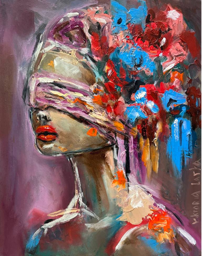 Look Inside Yourself #02 Painting by Viktoria Latka | Saatchi Art