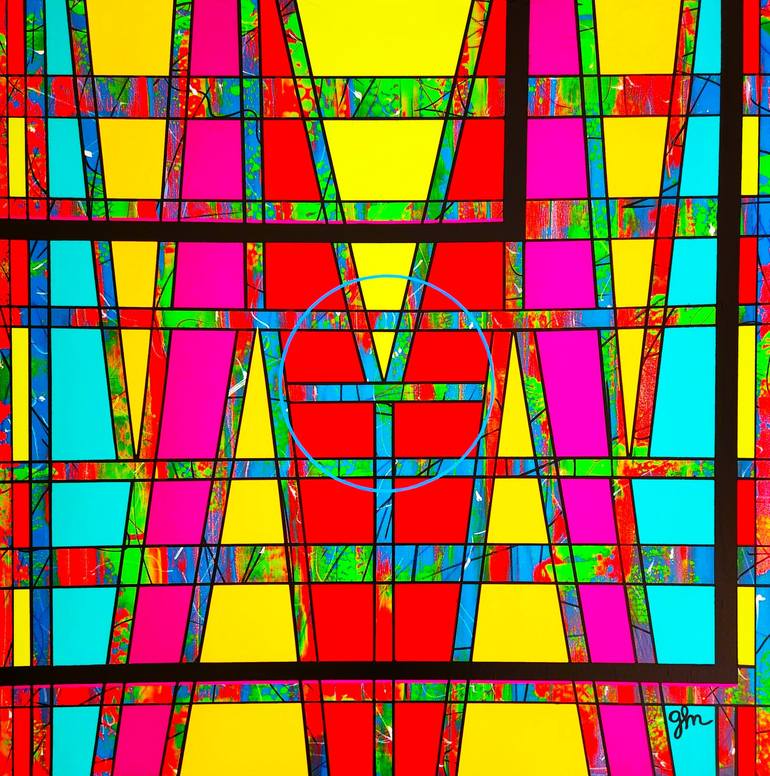 SACRED CORE Painting by GLM M | Saatchi Art