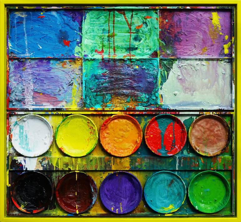 The Eccentric Painting by Mark Hellbusch | Saatchi Art