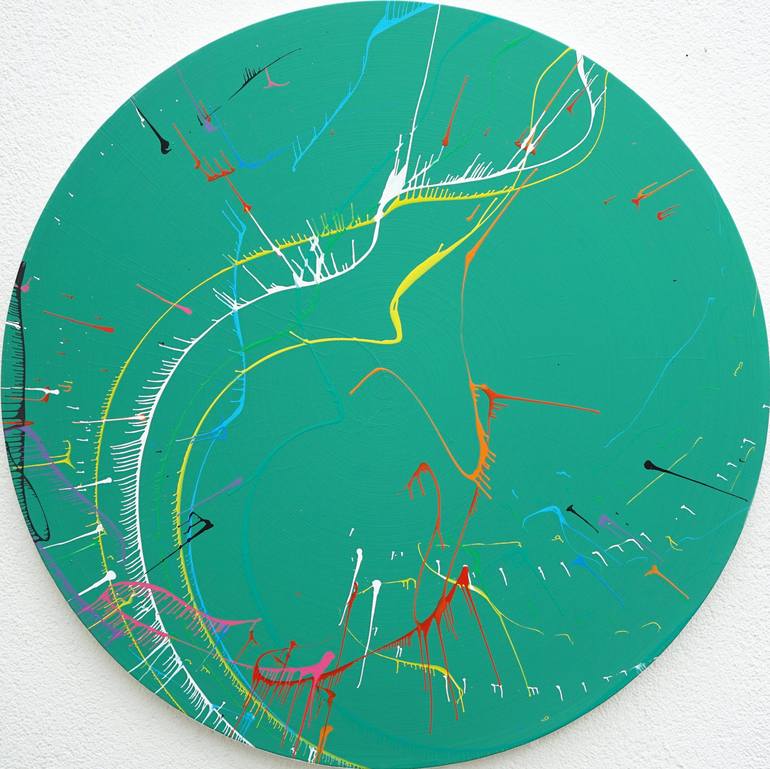 Splash 70 Painting by Mark Hellbusch | Saatchi Art