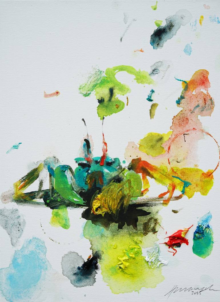 A Seldom Crab Painting by Mark Hellbusch | Saatchi Art