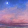 Evening grace Painting by Stas Smotr | Saatchi Art