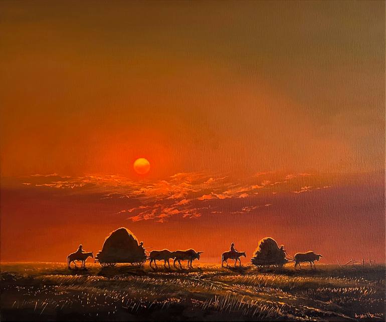 Milky Way Painting by Stas Smotr | Saatchi Art