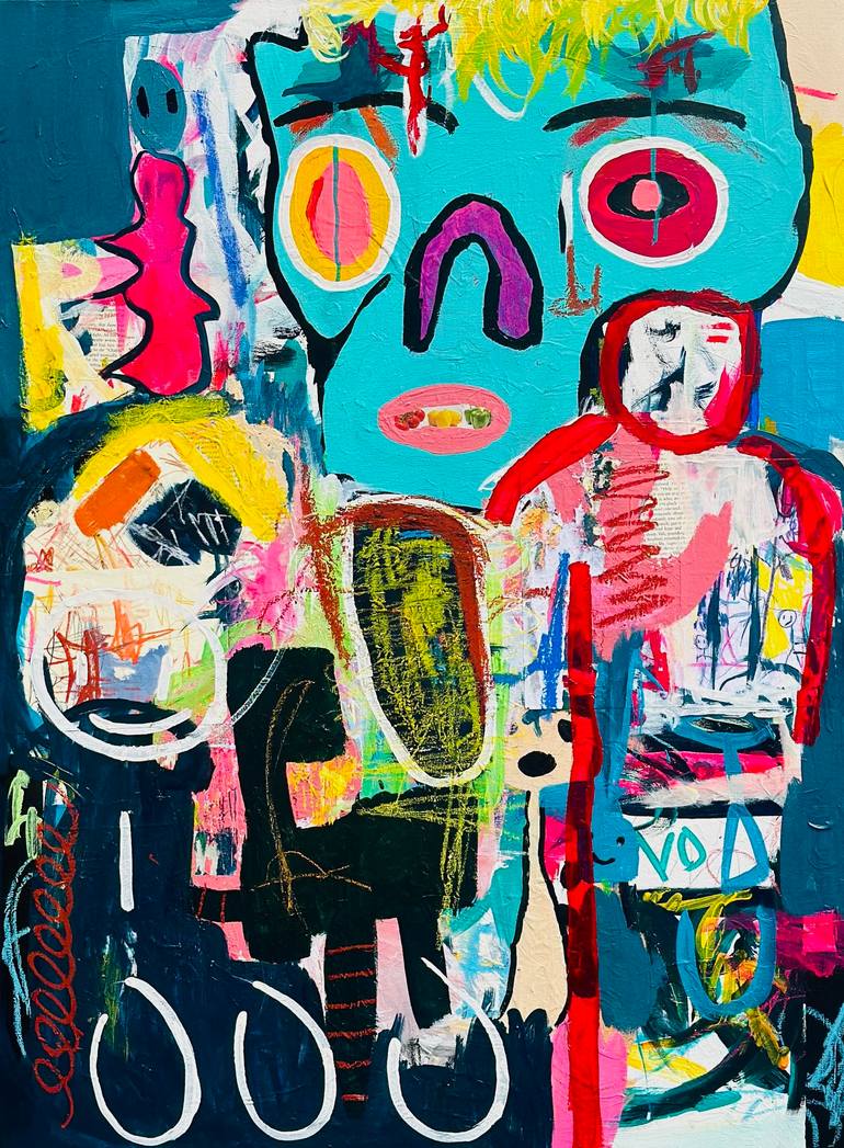 Ominous Nutrition Painting by Cassandra Saint-Jean | Saatchi Art