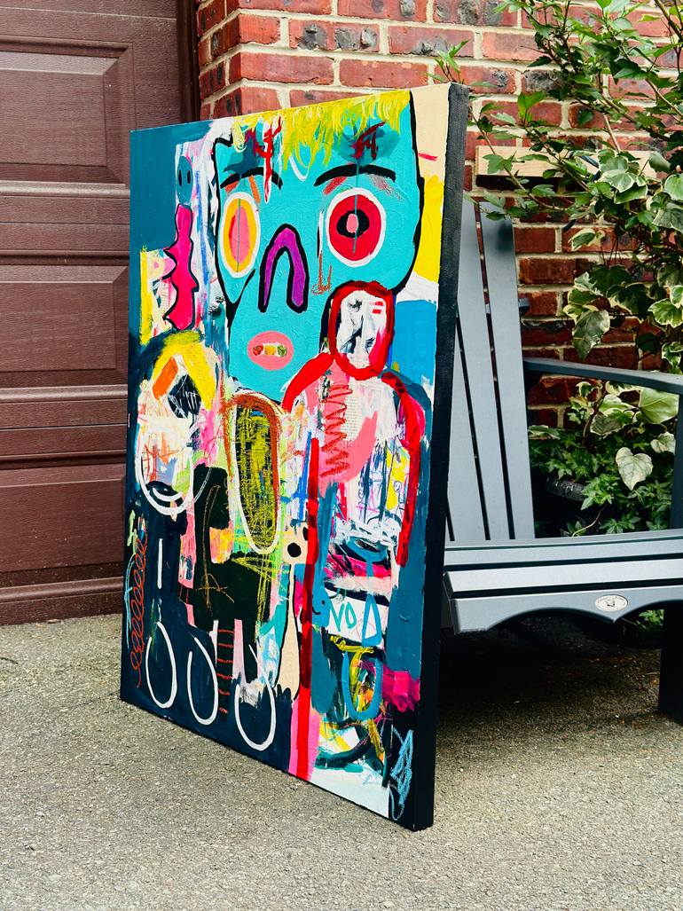 Ominous Nutrition Painting by Cassandra Saint-Jean | Saatchi Art