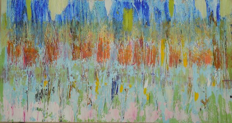 waving goodbye Painting by Sarah Stokes | Saatchi Art