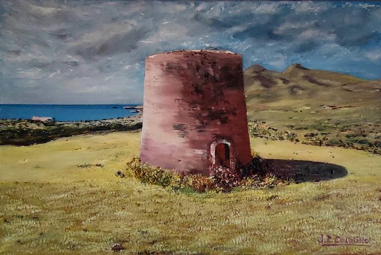 Old Mill. Painting by Jose Luis Colalillo | Saatchi Art