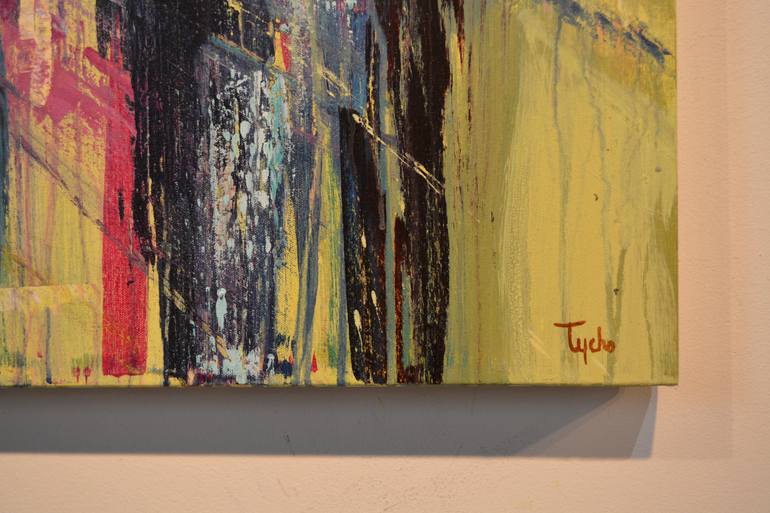 Civilization No. 3 Painting by David Tycho | Saatchi Art