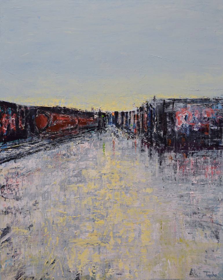 Winter Solstice Painting by David Tycho | Saatchi Art