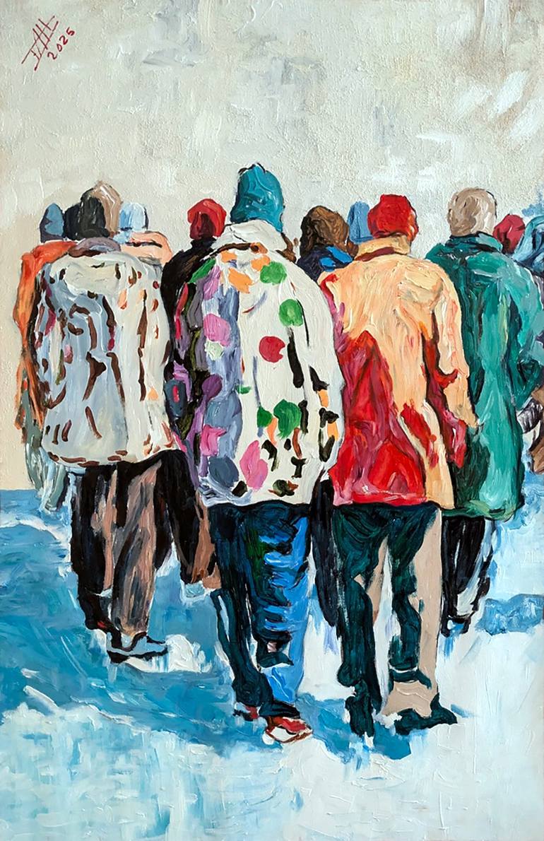 One WAy Painting by Félix Rubio | Saatchi Art