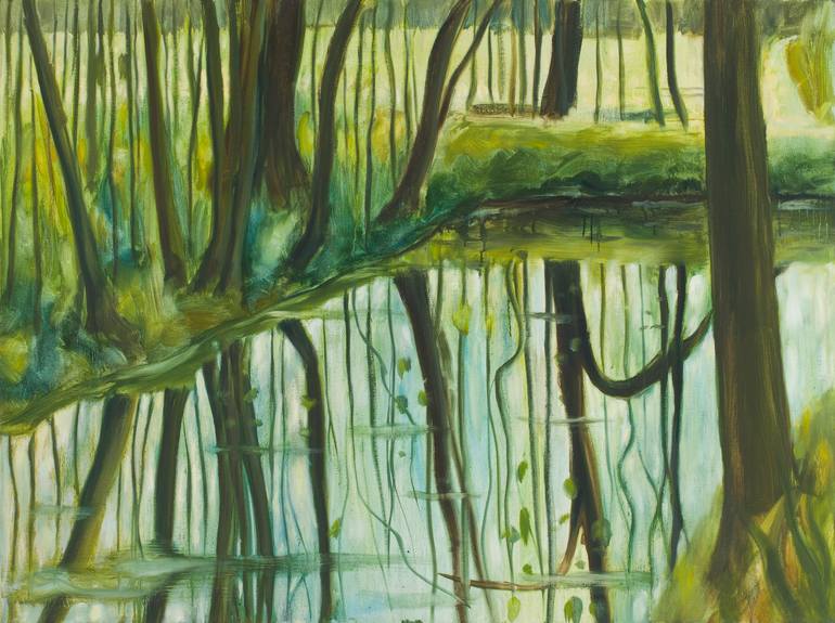 Reflections Painting by Wouter Verburgt | Saatchi Art
