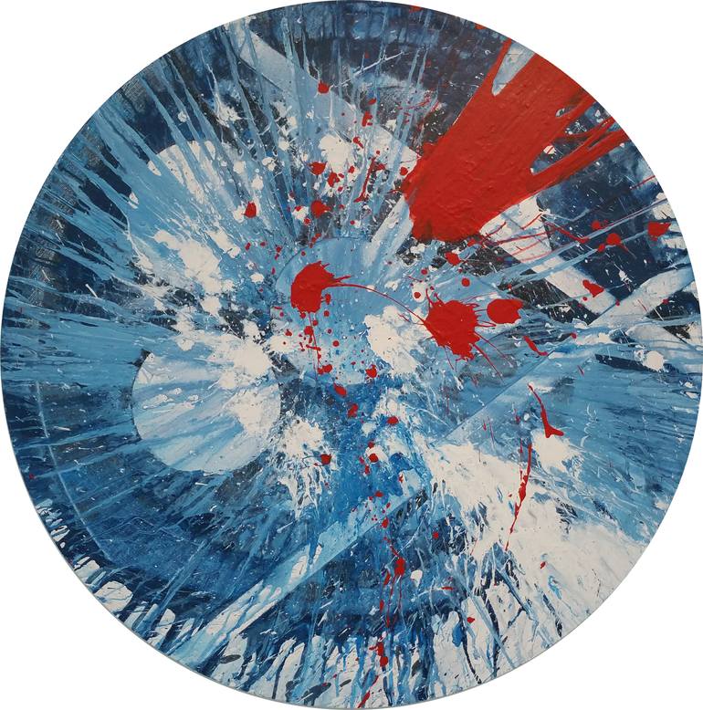 Breaking boundaries Painting by Martin Hyde | Saatchi Art