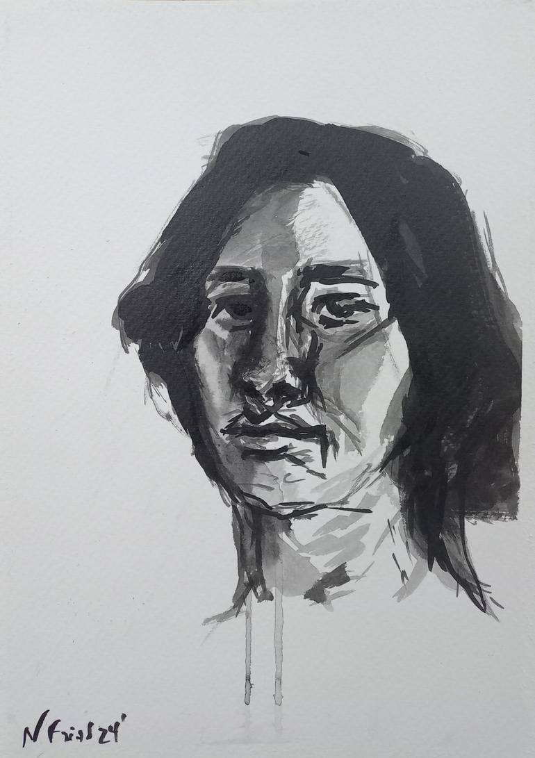 Doña Soledad Drawing by Nair Faiad | Saatchi Art