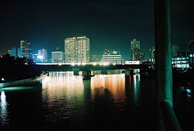 View from quezon bridge Photography by joseph dacuma | Saatchi Art