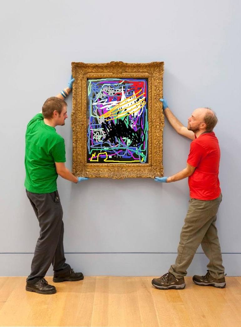 UNTITLED SN 47 Painting by Stuart Ridley | Saatchi Art