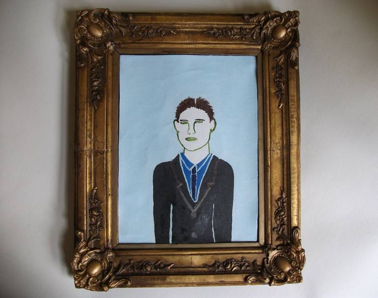 TOM CRUISE Portrait Painting by Stuart Ridley | Saatchi Art