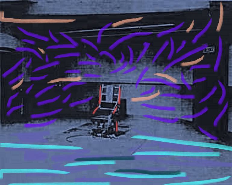 ELECTRIC CHAIR, 2014 by stuART ridley Drawing by Stuart Ridley ...