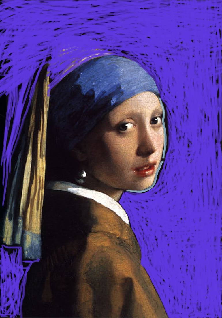 The_Girl_With_The_Pearl_Earring_By stuART ridley 2014 Painting by ...
