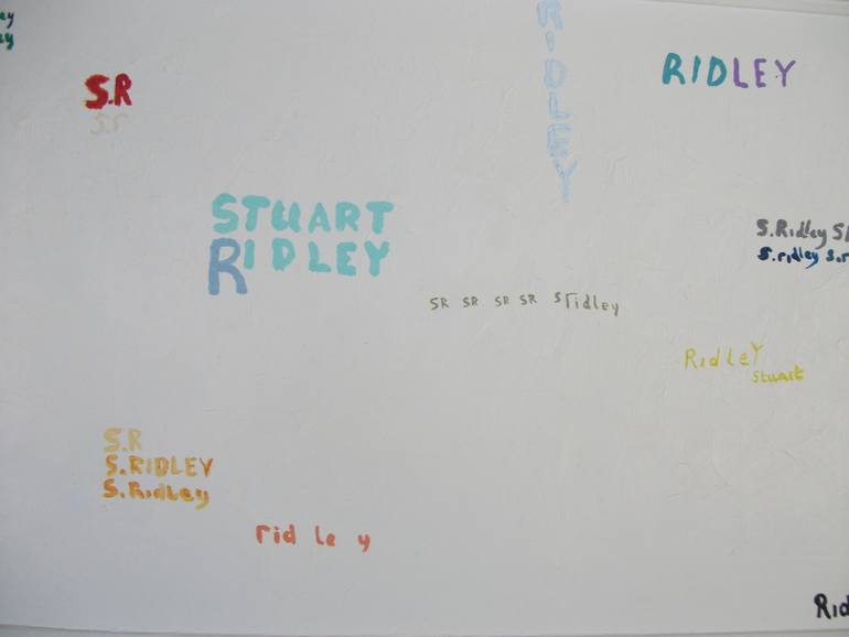 RIDLEY (P) Painting by Stuart Ridley | Saatchi Art