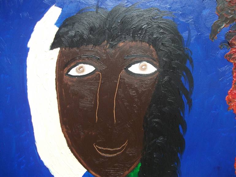 Portrait (S9) Painting by Stuart Ridley | Saatchi Art