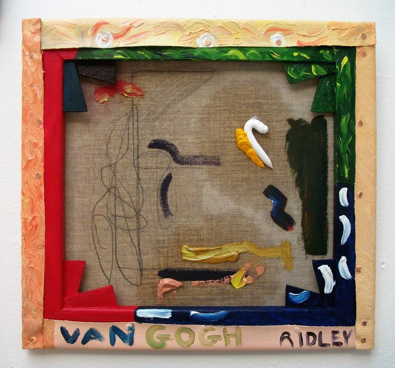 Van Gogh (paint) Painting by Stuart Ridley | Saatchi Art