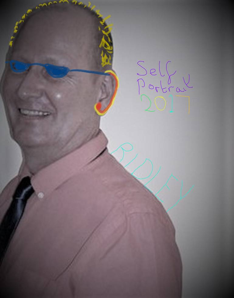 Self-Portrait stuART ridley Painting by Stuart Ridley | Saatchi Art