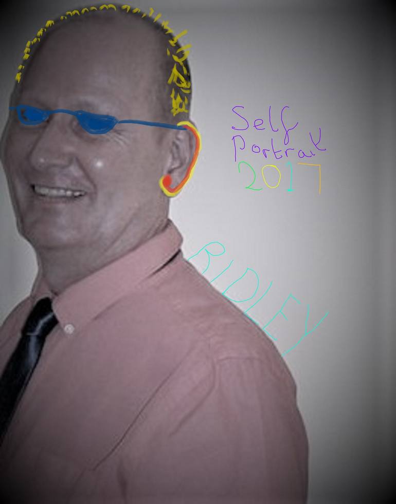 Self-Portrait stuART ridley Painting by Stuart Ridley | Saatchi Art