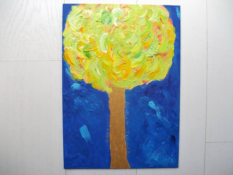 Eventually becoming incredibly happy Painting by Stuart Ridley ...