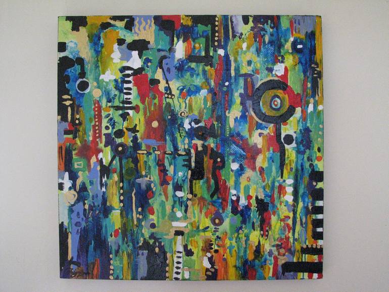 'UNDERGROUND Painting by Heidi Falzon | Saatchi Art