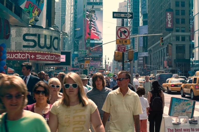 Times Square Photography by Robert Lindstrom | Saatchi Art