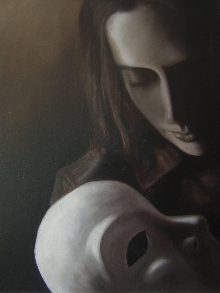 Sem Título - Rafaella Celentano Painting by Paulo Castro | Saatchi Art